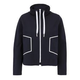 Doris Streich Sweatjacke Damen Gr&ouml;&szlig;e XXL dunkelblau / wei&szlig;