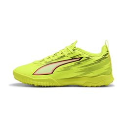 Puma Sportschuh 'Ultra 6 Play' Jungen Gr&ouml;&szlig;e 37 neongelb / orangerot / schwarz / wei&szlig;