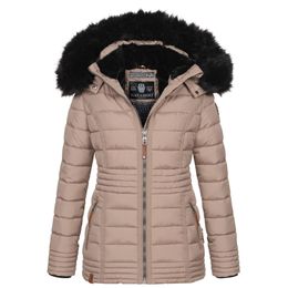 Navahoo Winter Jacket female size XXL Greige / Black