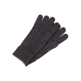 Cash-mere.ch Kaschmir Fingerhandschuhe Damen Gr&ouml;&szlig;e L/XL dunkelgrau