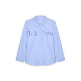 Fiorella Rubino Bluse Damen Gr&ouml;&szlig;e 6XL blau