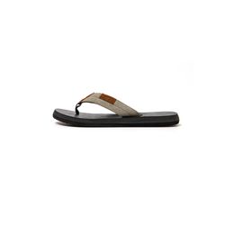 Brasileras Zehentrenner 'Serenity' Herren Gr&ouml;&szlig;e 43 cognac / khaki