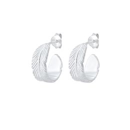 Elli Earrings 'Feder' female size One size Silver