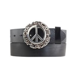 BELTINGER G&uuml;rtel 'Imolai' Damen Gr&ouml;&szlig;e 80 schwarz