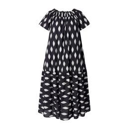 Ulla Popken Kleid Damen Gr&ouml;&szlig;e 54/56 schwarz Sommerkleid