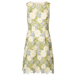 Kraimod Kleid Damen Gr&ouml;&szlig;e 38 hellblau / gelb / hellgr&uuml;n / offwhite Sommerkleid