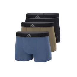 adidas Sportswear Trunk ' Active Micro Flex Eco ' Herren Gr&ouml;&szlig;e M dunkelbeige / blau / schwarz