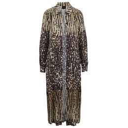 Madeleine Kleid Damen Gr&ouml;&szlig;e 42 braun / pueblo / schwarz / wollwei&szlig; Sommerkleid