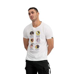 Alpha Industries Shirt 'Apollo Mission' Herren Gr&ouml;&szlig;e XXXL wei&szlig;