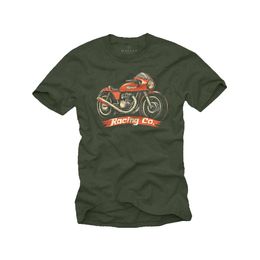 Makaya Shirt 'Racing Co' Herren Gr&ouml;&szlig;e XXXL gr&uuml;n