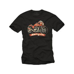 Makaya Shirt 'Racing Co' Herren Gr&ouml;&szlig;e 4XL schwarz