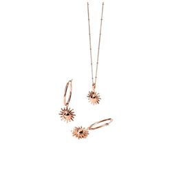 PURELEI Schmuckset 'Inner Sun' Damen Gr&ouml;&szlig;e 50 / 55cm rosegold