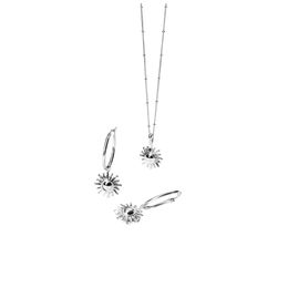 PURELEI Schmuckset 'Inner Sun' Damen Gr&ouml;&szlig;e 50 / 55cm silber