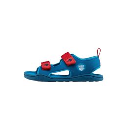 Affenzahn Sandale 'Airy Hai' M&auml;dchen Gr&ouml;&szlig;e 29 blau / rot / wei&szlig;