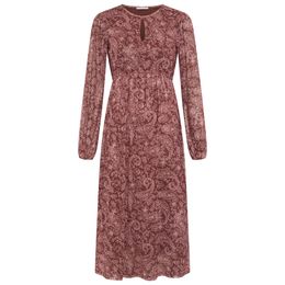 Tamaris Kleid Damen Gr&ouml;&szlig;e 36/38 burgunder / melone Sommerkleid