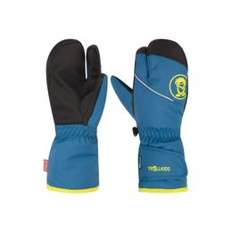 Trollkids Handschuhe Jungen Gr&ouml;&szlig;e S blue denim