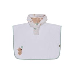 Sterntaler Bademantel 'B&Auml;R Bo' Jungen Gr&ouml;&szlig;e 89/164 hellbraun / wei&szlig;