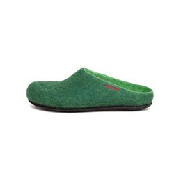 MagicFelt Hausschuh 'Filz' Damen Gr&ouml;&szlig;e 36 dunkelgr&uuml;n