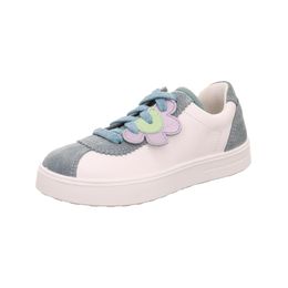 Superfit Sneaker 'Stella' M&auml;dchen Gr&ouml;&szlig;e 31 basaltgrau / hellgr&uuml;n / flieder / offwhite