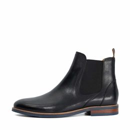 Dune London Chelsea Boots 'McKinley' Herren Gr&ouml;&szlig;e 44 schwarz