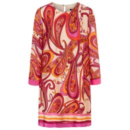 ana alcazar Kleid 'Wegala' Damen Gr&ouml;&szlig;e 38 beige / pink / rot Sommerkleid