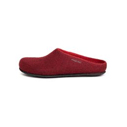 MagicFelt Hausschuh 'Filz' Damen Gr&ouml;&szlig;e 36 dunkelrot