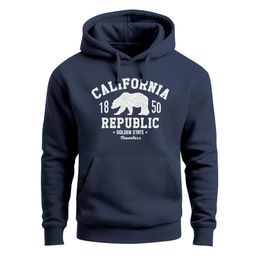 Neverless Sweatshirt 'California Republic' Herren Gr&ouml;&szlig;e XXXL navy
