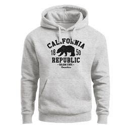 Neverless Sweatshirt 'California Republic' Herren Gr&ouml;&szlig;e S grau