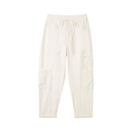 Tom Tailor Denim Cargohose 'Barrel Mom' Damen Gr&ouml;&szlig;e 42 offwhite