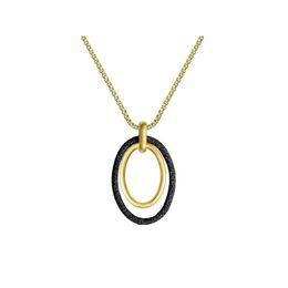 Zeeme Halskette Damen Gr&ouml;&szlig;e One Size gold / schwarz