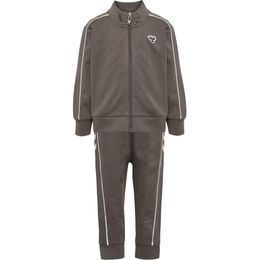 Hummel Trainingsanzug Jungen Gr&ouml;&szlig;e 68 navy / dunkelgrau / wei&szlig;