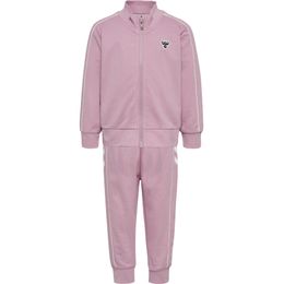Hummel Jogginganzug Jungen Gr&ouml;&szlig;e 56 eosin / wei&szlig;