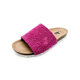 THIES Pantolette 'THIES 1856 Eco Terry Slide' Damen Gr&ouml;&szlig;e 41 orchidee