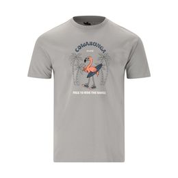 Cruz T-Shirt 'Ankara' Herren Gr&ouml;&szlig;e M grau
