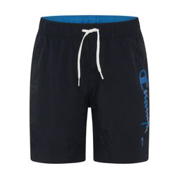 Champion Badeshorts Jungen Gr&ouml;&szlig;e 164 blau / schwarz