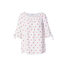 Haily's Hailys Bluse 'Lo44tta' Damen Gr&ouml;&szlig;e XXL rot / wei&szlig;