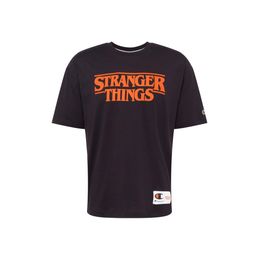 Champion T-Shirt Herren Gr&ouml;&szlig;e S orange / schwarz / wei&szlig;