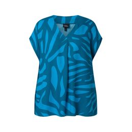 Ulla Popken Tunika Damen Gr&ouml;&szlig;e 9XL/10XL ultramarinblau / petrol