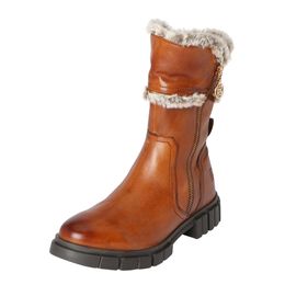 TT. BAGATT Ankle Boots female size 42 Cognac