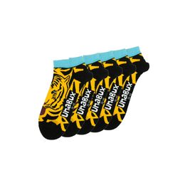 Unabux socken Herren Gr&ouml;&szlig;e 37/39 gelb / schwarz