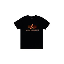 Alpha Industries Shirt 'Basic Logo' male size 4XL Black