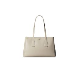 Calvin Klein Schultertasche Damen Gr&ouml;&szlig;e One Size ecru