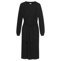 Lascana Strickkleid Damen Gr&ouml;&szlig;e L schwarz