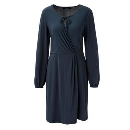 Aniston Casual Kleid Damen Gr&ouml;&szlig;e 46 marine Sommerkleid