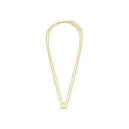 Lucardi Kette Damen Gr&ouml;&szlig;e Onesize gold