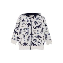 Walkiddy Zip-Up Hoodie 'Walkiddy - Underwater World Sweat Jacket' girl size 92 White