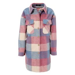 Aniston CASUAL Between-Season Jacket female size XXL/XXXL Blue / Pink / White