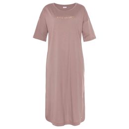 VIVANCE by LASCANA Nightgown female size M Gold / Dusky pink