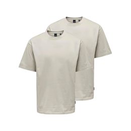 Only & Sons Only & Sons Shirt 'Onsfred' Herren Gr&ouml;&szlig;e M beige