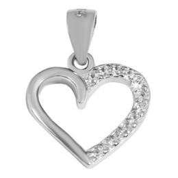 Akzent Schmuckset '"Heleen" aus 925 Sterlingsilber, rhodiniert, langlebig' Damen Gr&ouml;&szlig;e One Size silber
